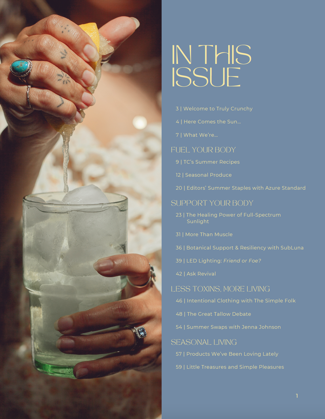 TRULY CRUNCHY MAGAZINE SUBSCRIPTION – Truly Crunchy Magazine